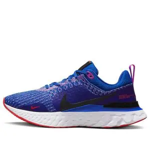 Nike React Infinity Run Flyknit 3 Athletic Shoes - Blue