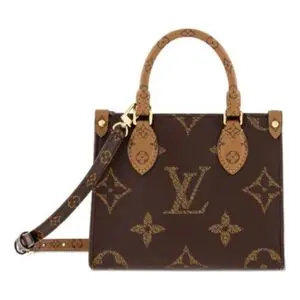 LOUIS VUITTON Onthego Bb Monogram Reverse Canvas Handbag