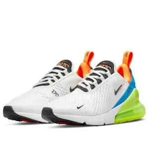 Nike Max 270 Athletic Sneakers - Summit White/white/volt
