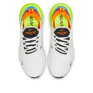 Nike Max 270 Athletic Sneakers - Summit White/white/volt