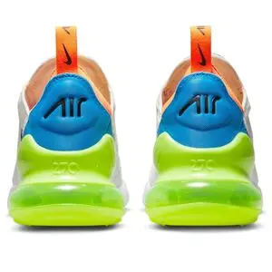 Nike Max 270 Athletic Sneakers - Summit White/white/volt