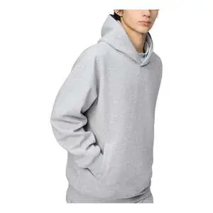 Uniqlo Oversized Cotton Hoodie - Grey