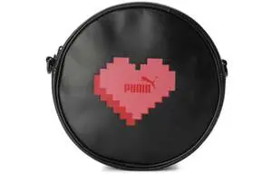 PUMA Round Backpack - Black/red