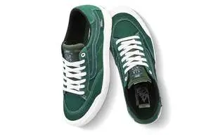 VANS Berle Pro Retro Low Top Skate Shoes - Green