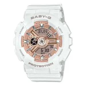 Casio Baby-g Ba-110x-7a1jf Shock Resistant Watch - White