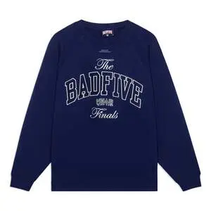 LI-NING Badfive Graphic Sweatshirt - Blue/white