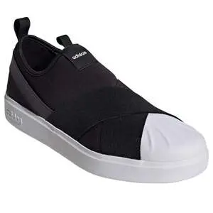 Adidas Streettalk Slip-on Sneakers - Core Black/cloud White/cloud White