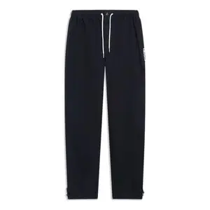 LI-NING Badfive Graphic Straight Pants - Black