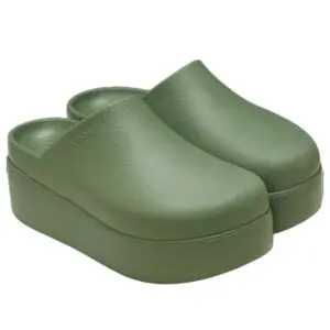 CROCS Dylan Platform Clog - Cargo/green