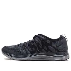 Nike X Supreme Flyknit Lunar1+ Athletic Sneakers - Black