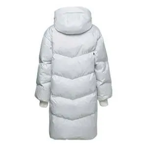 CONVERSE Long Down Jacket - White