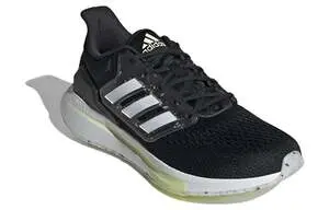Adidas Eq21 Run Sneakers - Core Black/cloud White/almost Lime