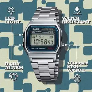 Casio Digital Sports Watch - Silver