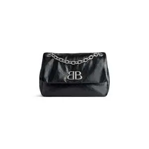 Balenciaga Monaco Mini Bag - Black