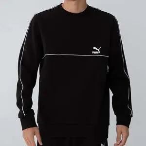 PUMA Clsx Piped Crew Pullover