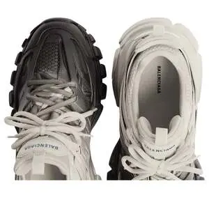 Balenciaga Track Gradient Sneaker - Black/beige