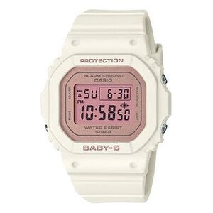 Casio Baby-g Digital Watch - Ivory/pink