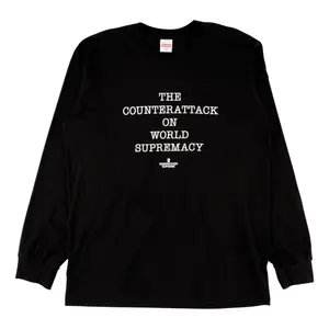 Supreme Udc Public Enemy Counterattack Ls Top 'black - Black/multicolor