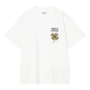 Carhartt Work In Progress Clover Short Sleeve T-shirt - White