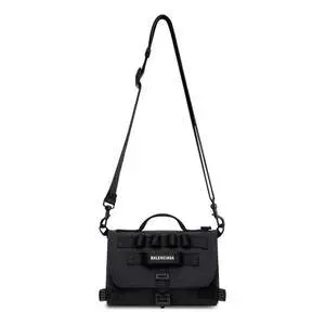 Balenciaga Army Messenger Bag - Black