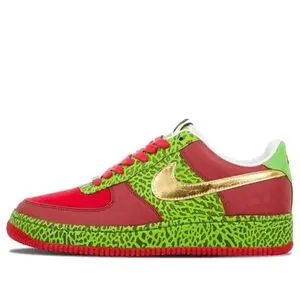 Nike Force 1 Low Supreme I/o "questlove - Red/goldyellowgold