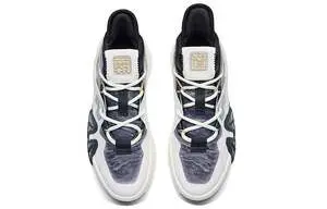 ANTA Badao 4.0 Low Top Sneakers - White/grey/black