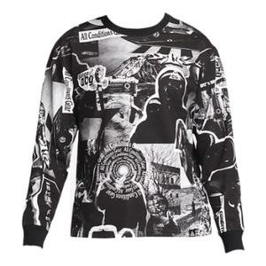 Nike Glacier Long Sleeve Shirt - Black/white