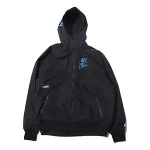 Nike Hooded Jacket With Logo Printing - Multi-color
