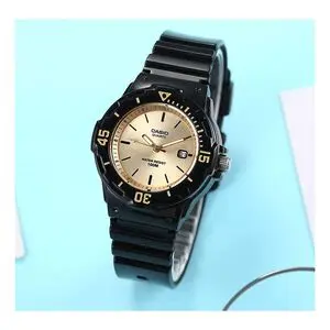 Casio Quartz Water Resistant Sports Analog Watch - Gold