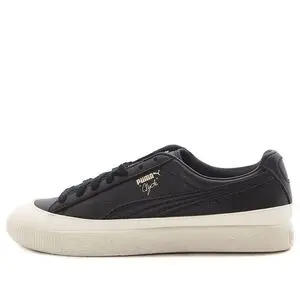 PUMA Clyde Casual Lace-up Sneakers - Black/white