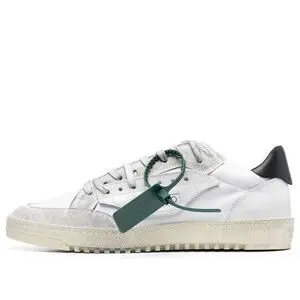 Off-White Vulcanized 5.0 Low Top Distressed Sneaker - White/black
