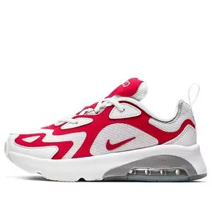 Nike Max 200 Athletic Sneakers - White/red
