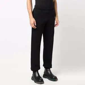 Off-White Fw21 Cotton Arrow Printing Sports Pants/trousers/joggers Loose Fit - Black