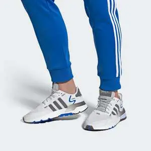 Adidas Originals Nite Jogger - Gray/white/blue