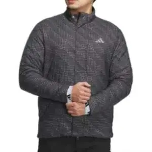 Adidas Graphic Full-zip Long Sleeve Padded Jacket