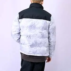 CONVERSE Short Down Jacket - Grey