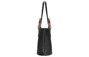 Gucci Diana Medium Tote Bag With Bamboo Handles - Black