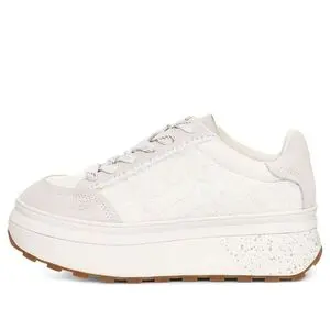 UGG Marin Lace Up Logo Sneakers - White