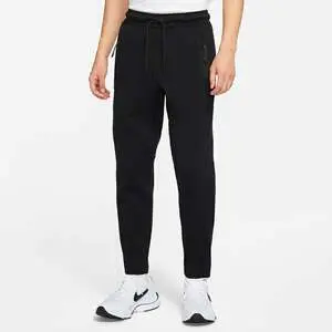 Nike Athleisure Casual Sports Breathable Lacing Long Pants - Black