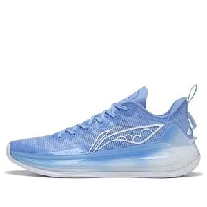 LI-NING Low Top Athletic Sneakers - Blue/white