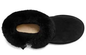 UGG Cinched Fur Mini Boots