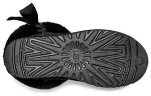 UGG Cinched Fur Mini Boots
