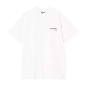 Carhartt Work In Progress Garble Short Sleeve T-shirt - White