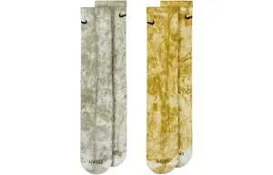 Nike Logo Printing Mid Tops Socks 2 Pairs