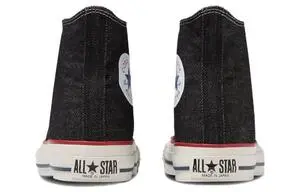 CONVERSE Chuck Taylor All Star Mij Okayama Denim High Top - Black/white/red
