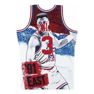 Mitchell & Ness X Nba All Star 1991 East Swingman Jersey Patrick Ewing - White/blue/red