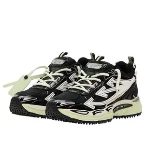 Off-White Be Right Back Sneakers - Black/lime