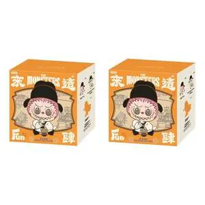 POP MART The Monsters Labubu Let's Have Fun Together Badge Sealed Case - Multi-color