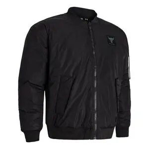Under Armour Project Rock Bomber Jacket - Black/iridescent
