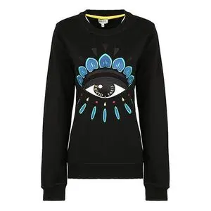Kenzo Pullover Hoodie With Graphic Detail